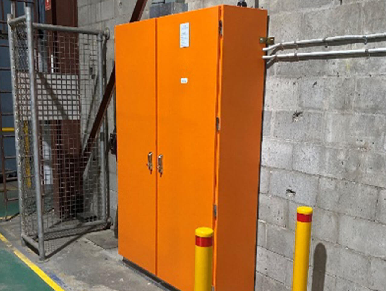 Unsafe Industrial Switchboard in Warehouse - Switchboard Solutions